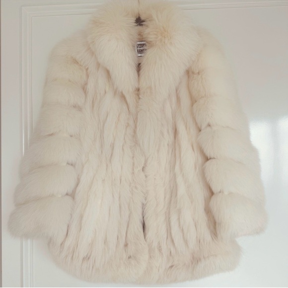 Saga Furs | Jackets & Coats | Saga Furs Cream Teddy Jacket | Poshmark